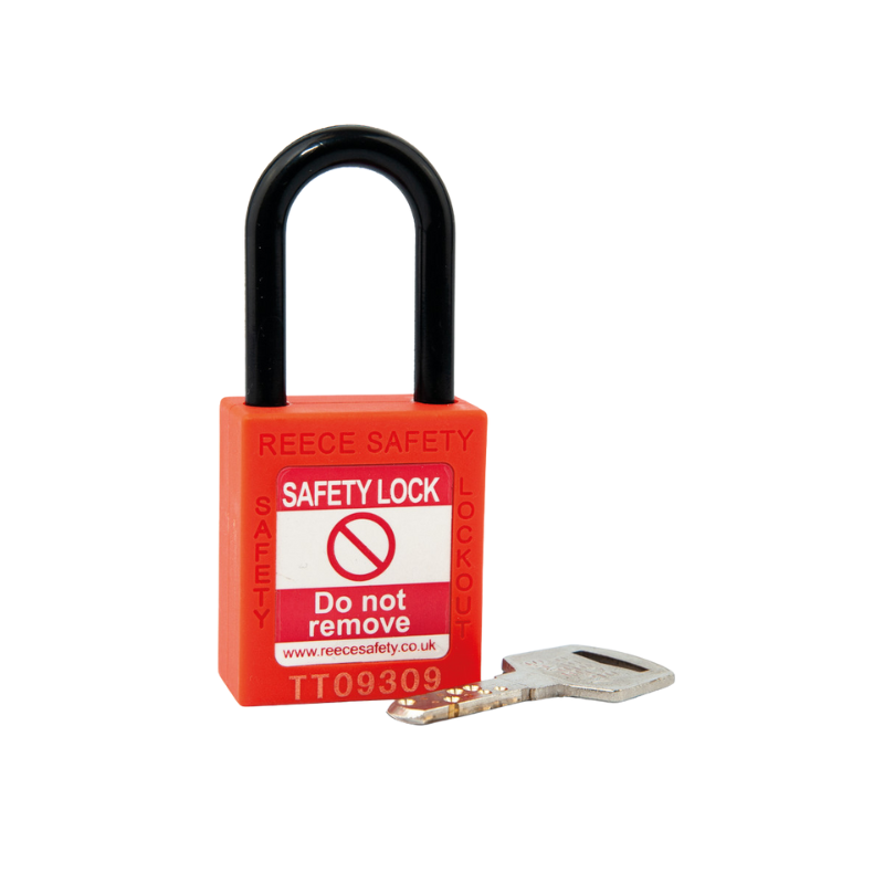 Orange REECE Non-Conductive Safety Padlock KTD – Inland Empire Safety ...