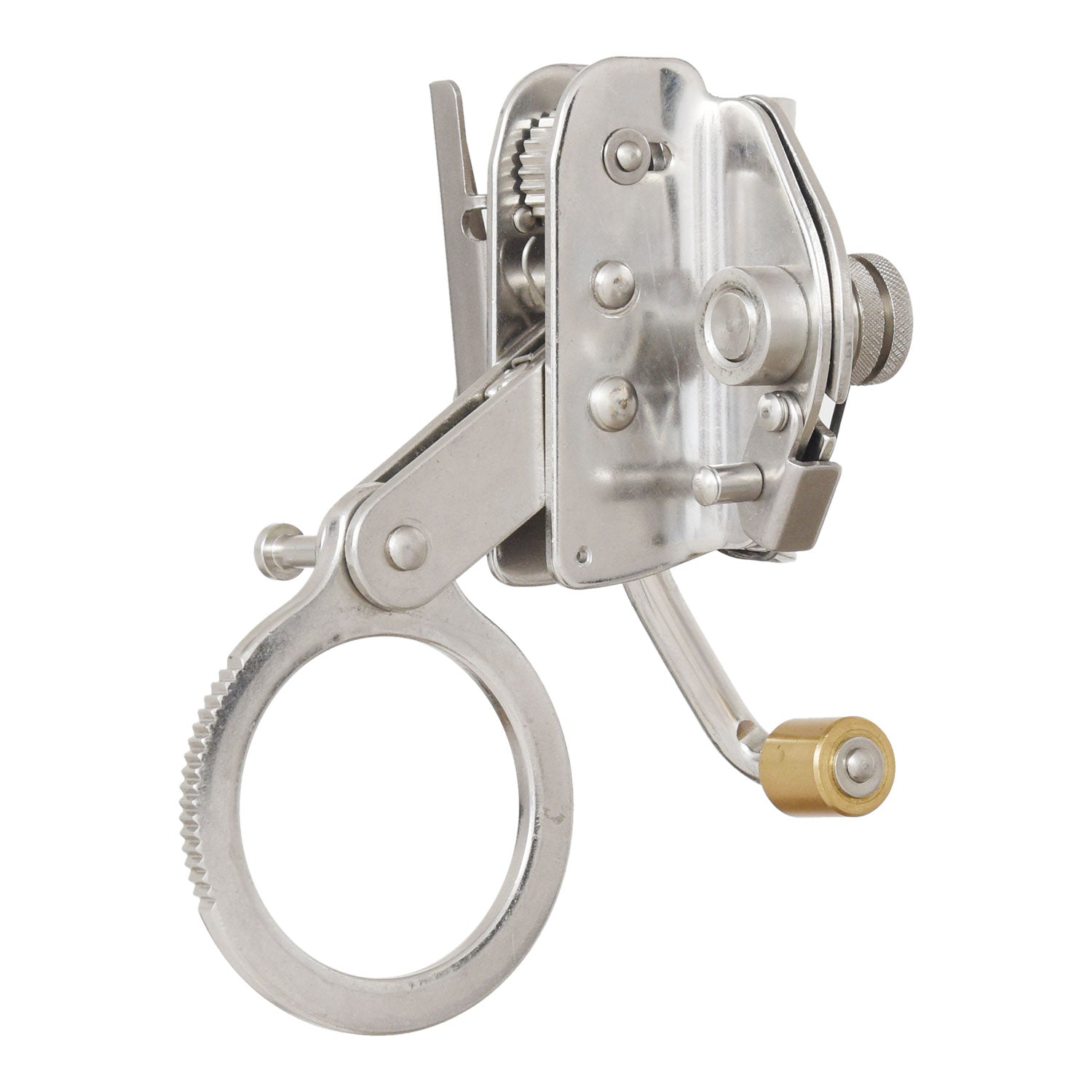 5/8" Stainless Steel Self-Tracking Rope Grab with Roller Guide – Inland ...