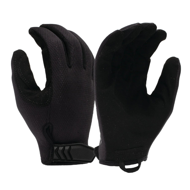 Single Pair - Black VG Tactical Medium Duty Adjustable Operator H&L ...