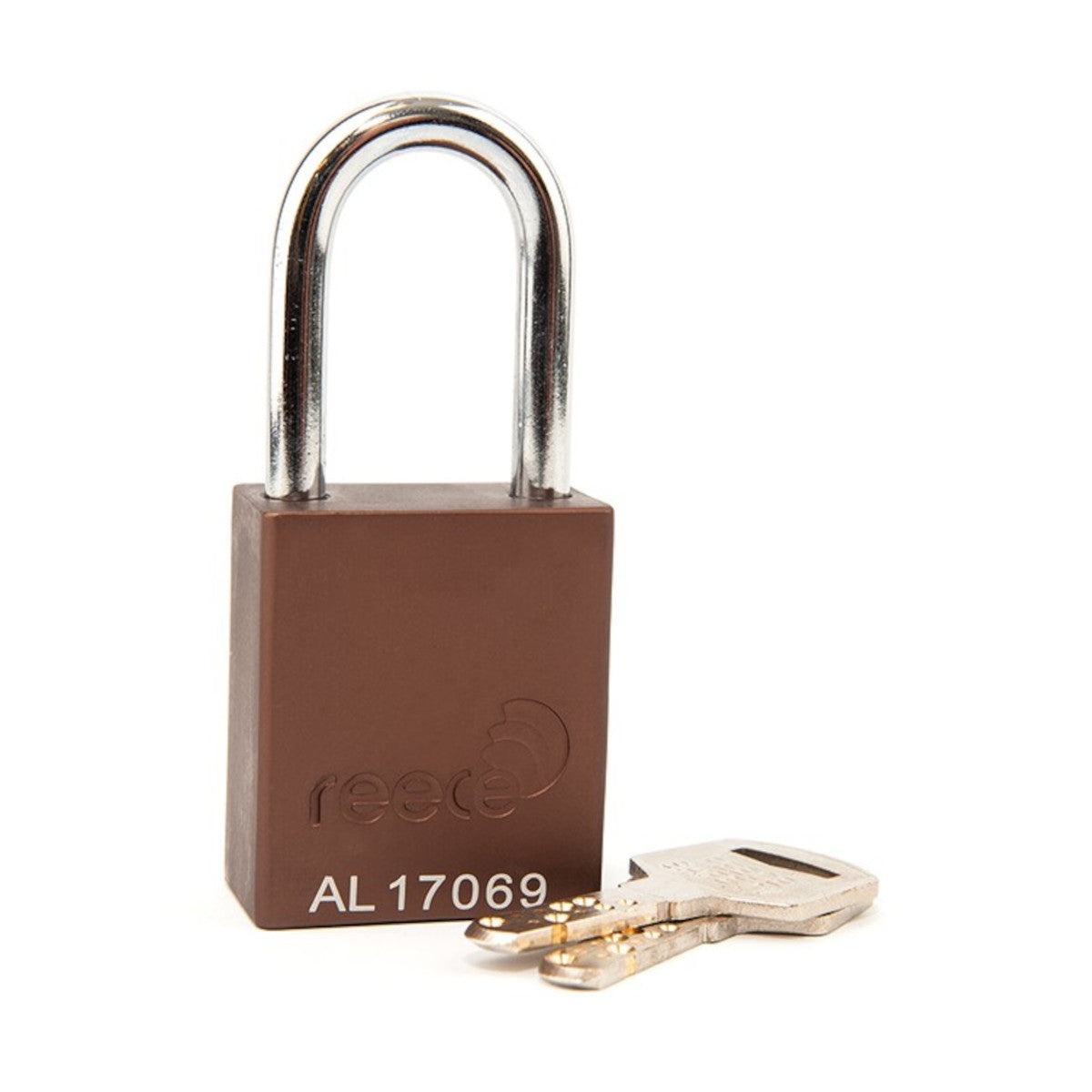Brown REECE Aluminum Safety Padlock KA SET - Inland Empire Safety & Supply