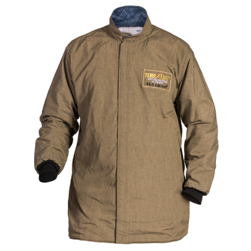 44 Cal Arc Flash 35" Coat – Lightweight CAT 4 Protection for High-Risk ...