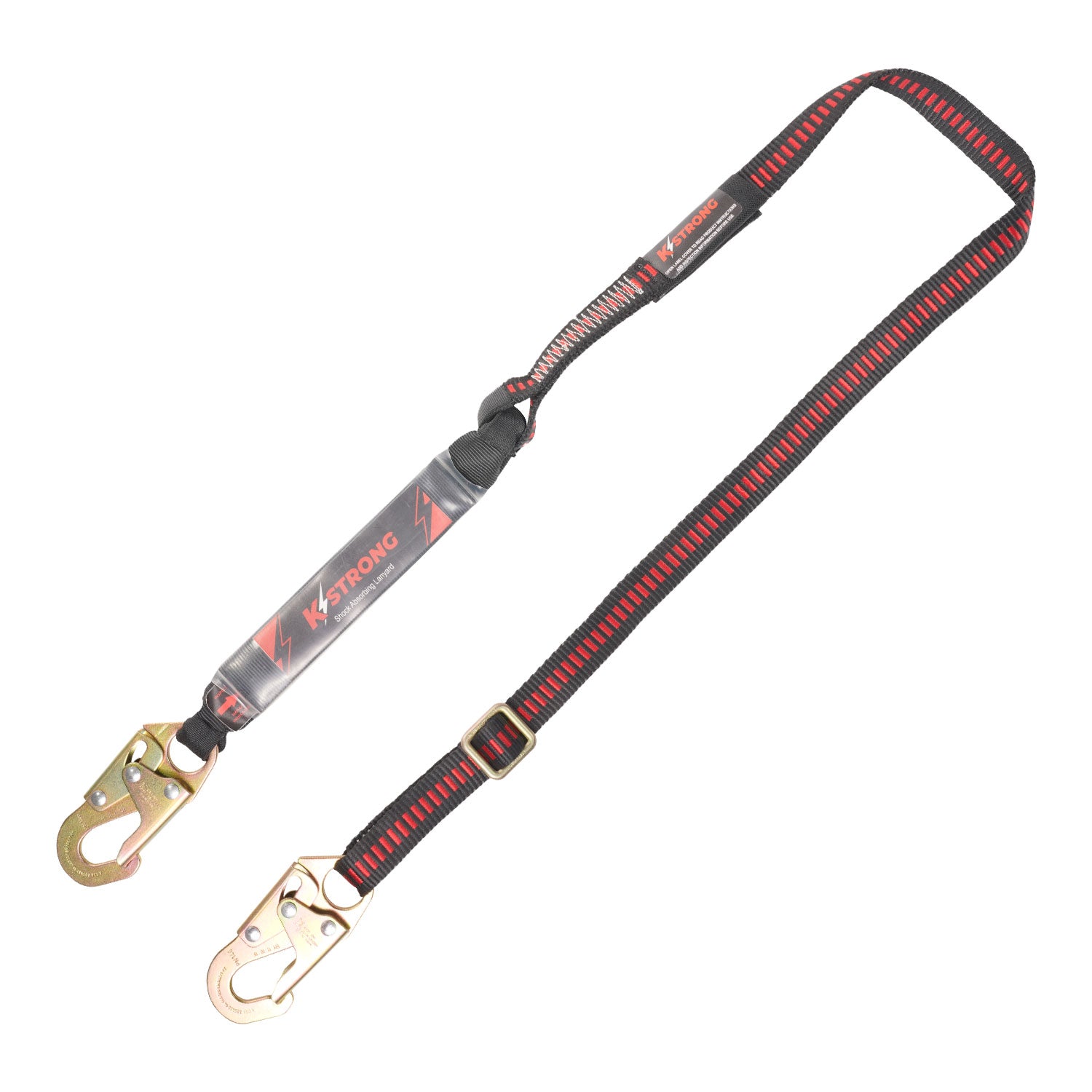 6 ft. Adjustable Clear Pack Design SAL with Snap Hooks (ANSI) - Inland ...