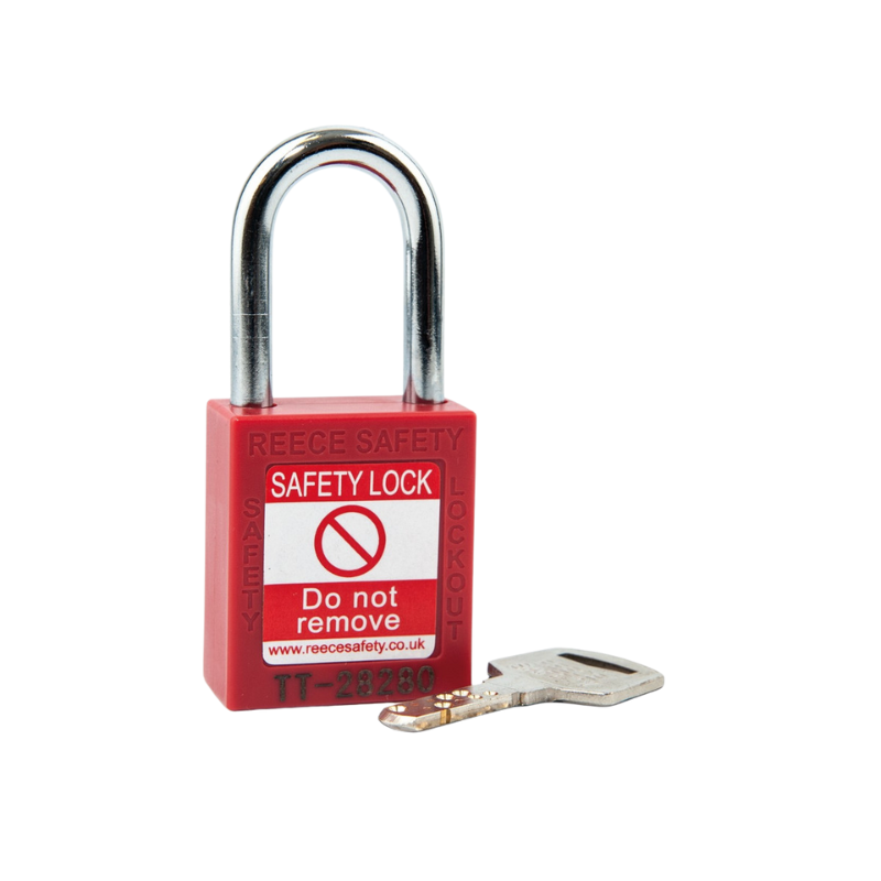 Red REECE Nylon Safety Padlock KA SET – Inland Empire Safety & Supply