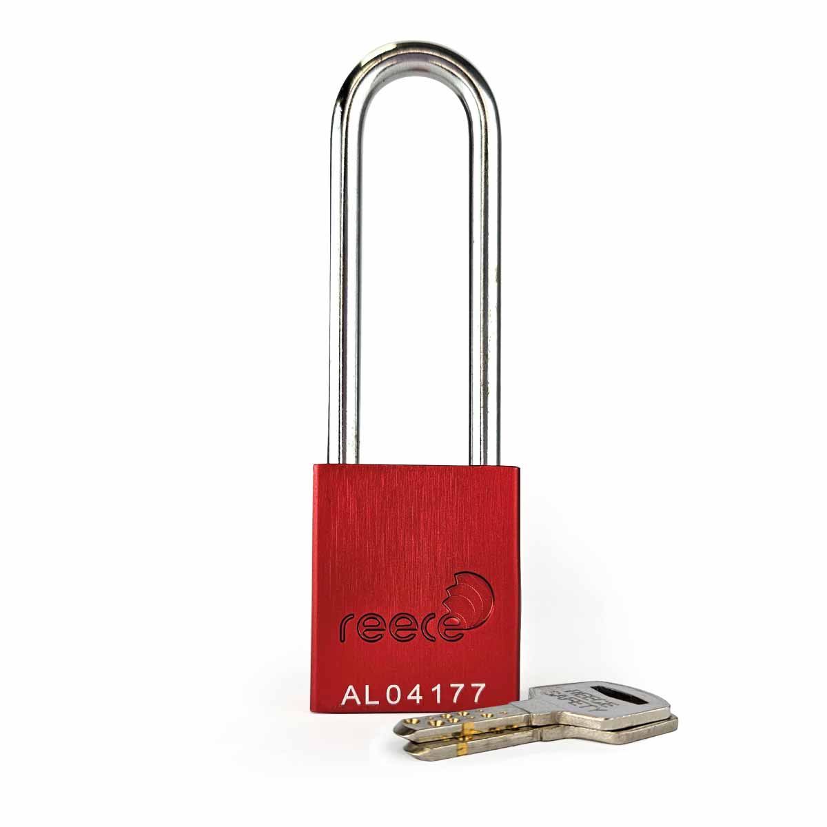 Red REECE Aluminum Safety Long Padlock KA SET – Inland Empire Safety ...