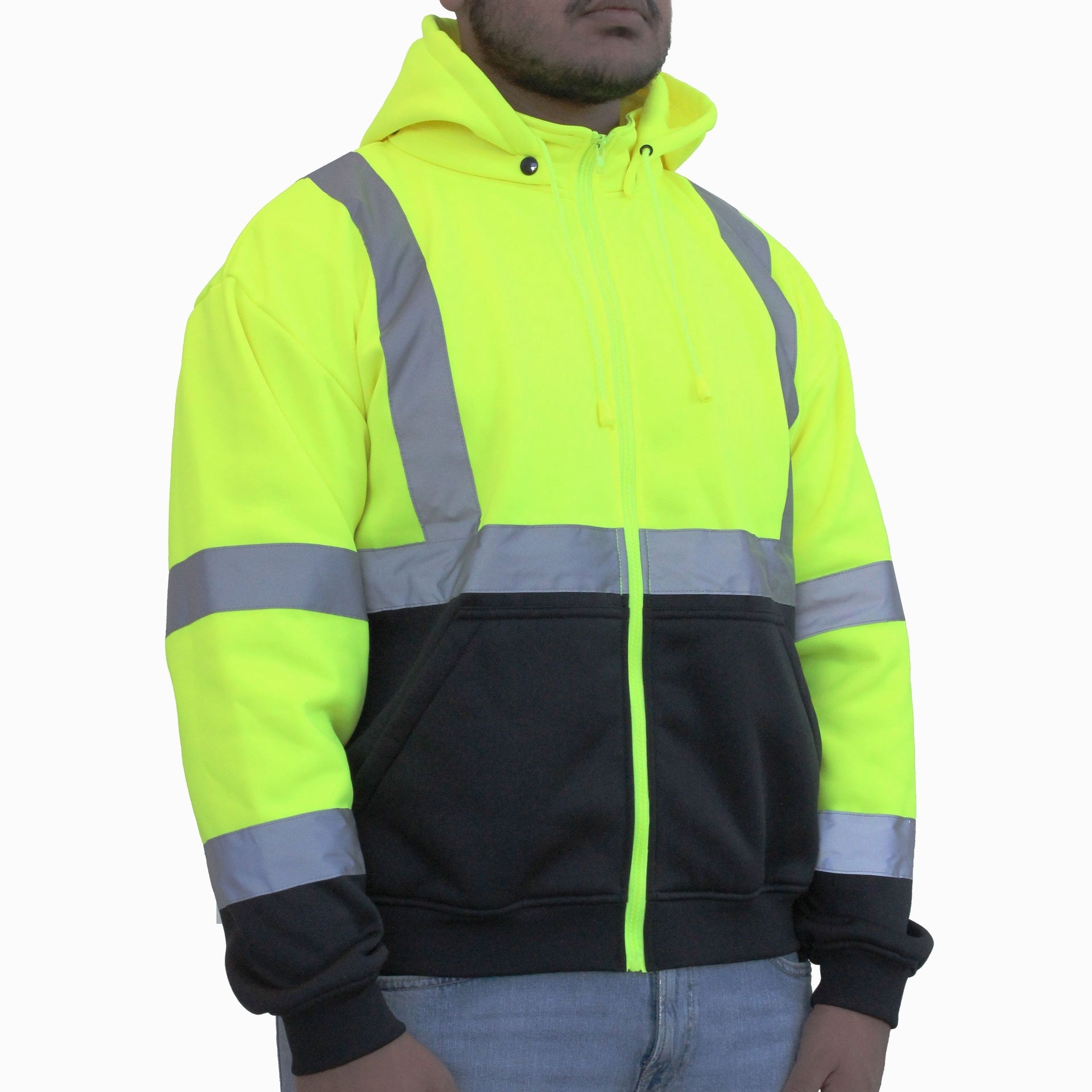 Hi-Viz Lime Green Class 3 Jacket - Inland Empire Safety & Supply