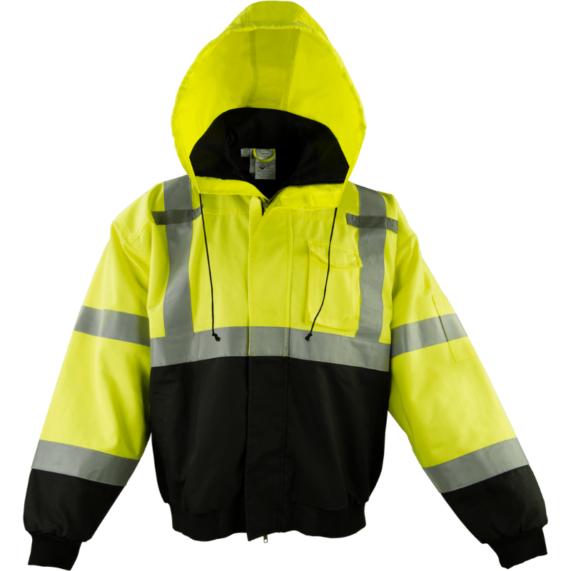 Flame Resistant Hi Vis Lime Jacket – Inland Empire Safety & Supply