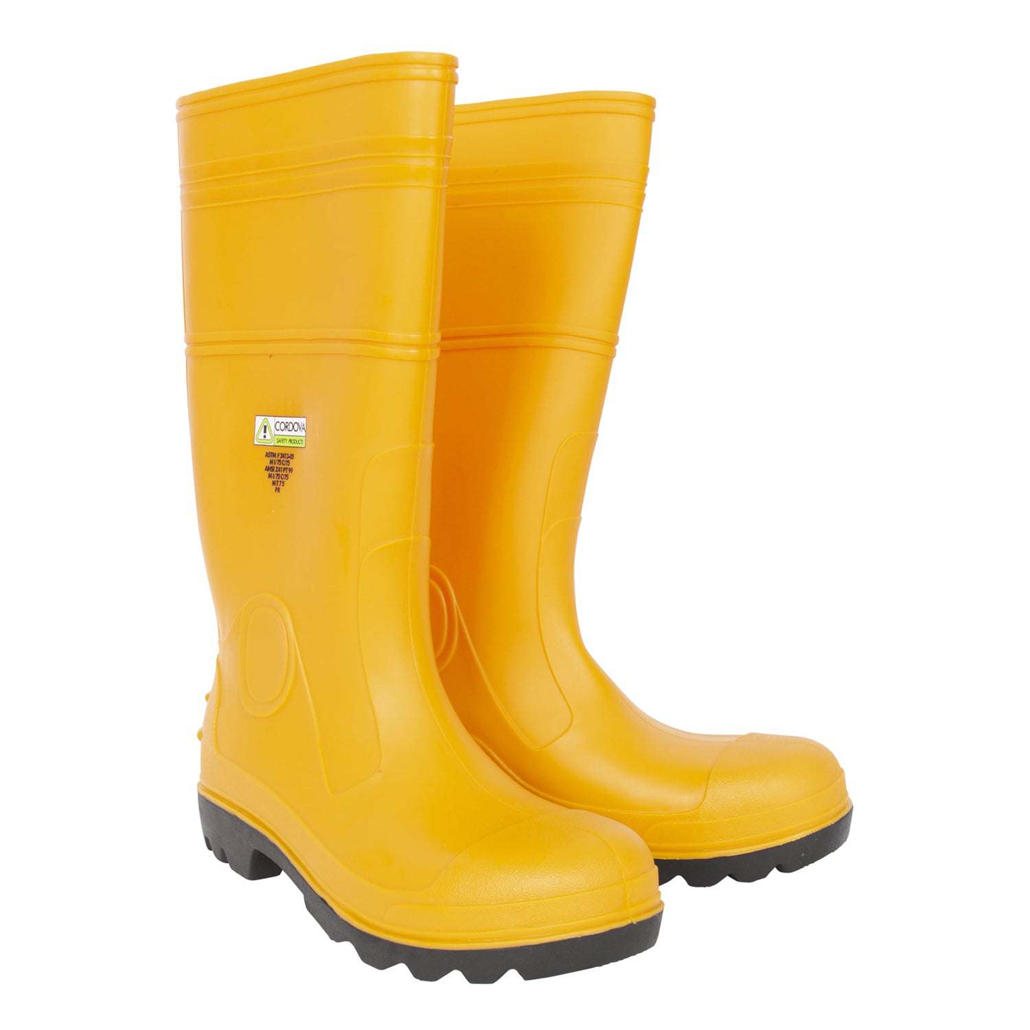 Yellow Steel Toe PVC Work Boots – Inland Empire Safety & Supply