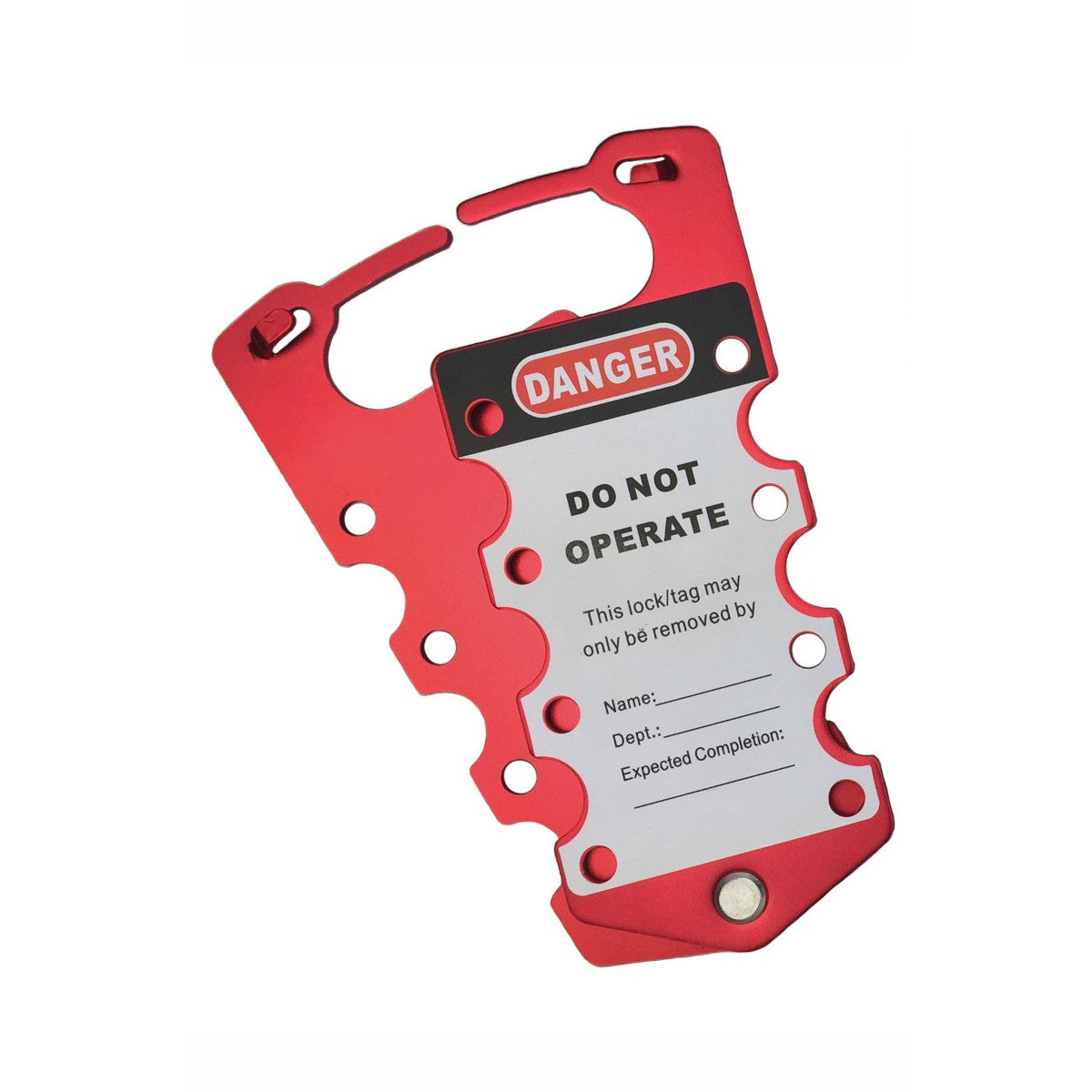 REECE Aluminum Lockout Tag Hasp - RED – Inland Empire Safety & Supply