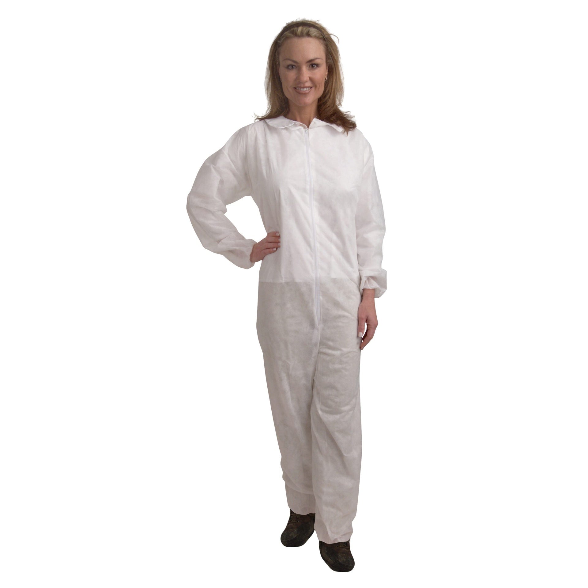 Heavy Weight Polypropylene Coverall (25 Pieces) - Inland Empire Safety ...
