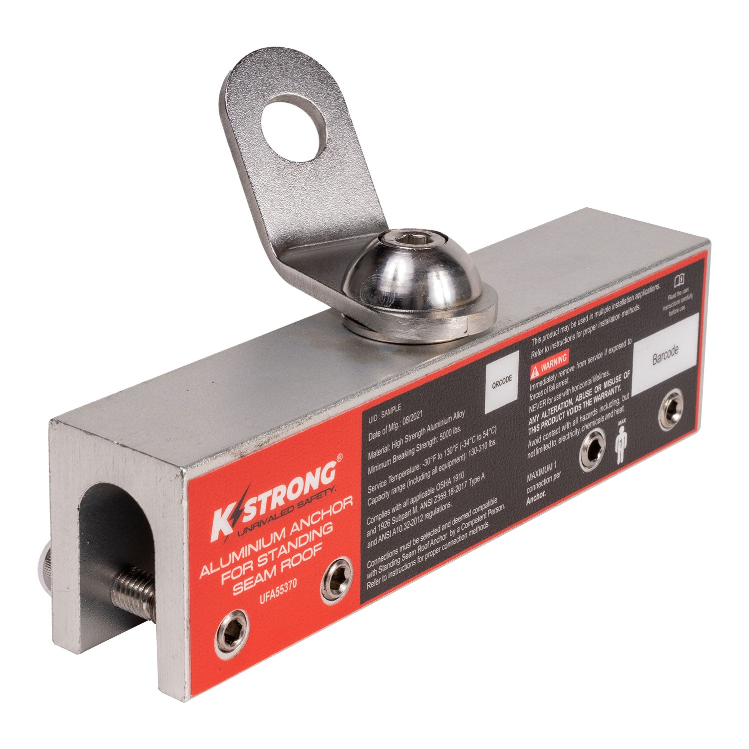 Single Seam Roof Anchor (ANSI) - Inland Empire Safety & Supply